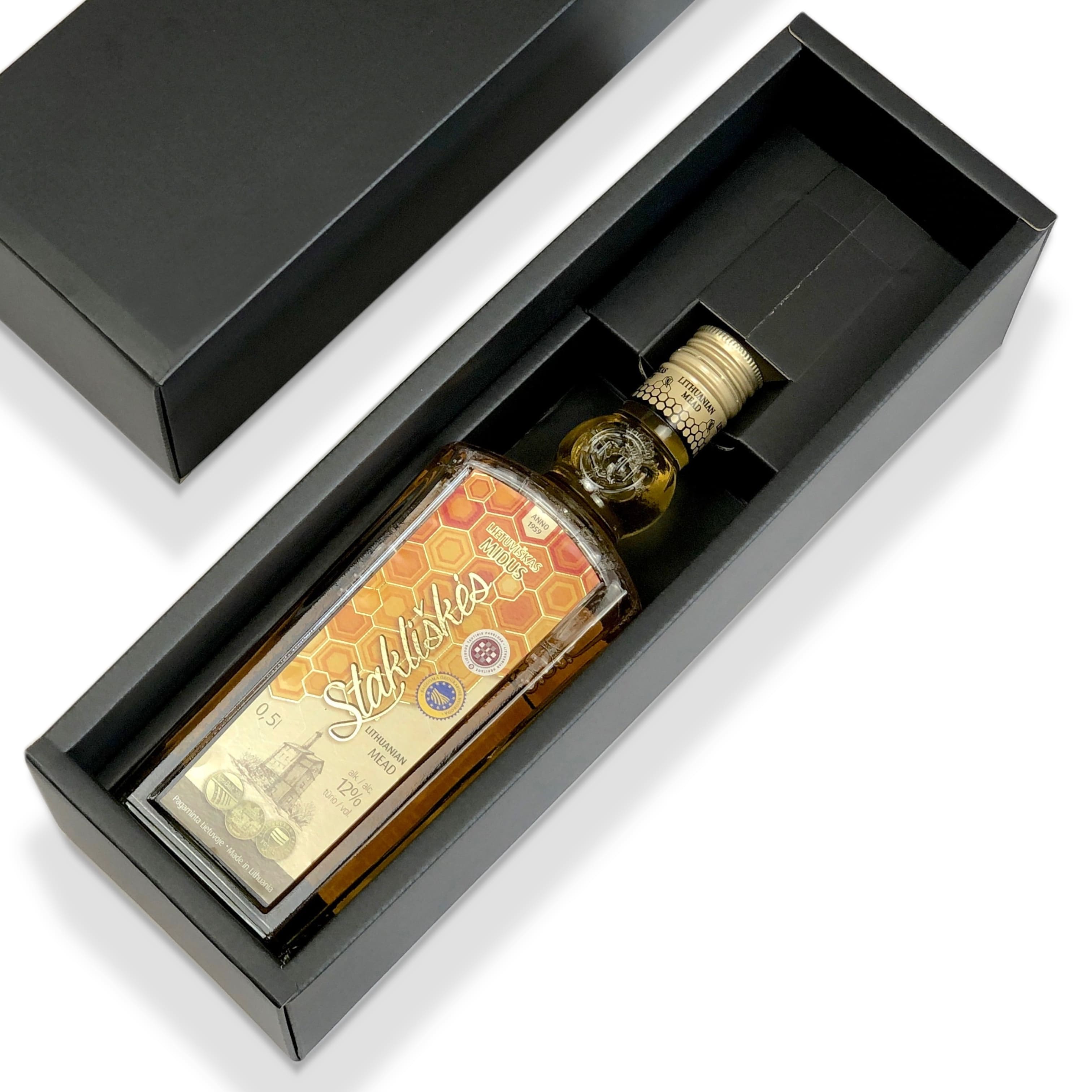 Gift: Stakliškės Mead Single Bottle Box - ギフト：ミード「スタクリシュケス」1本箱 – Šventė ...